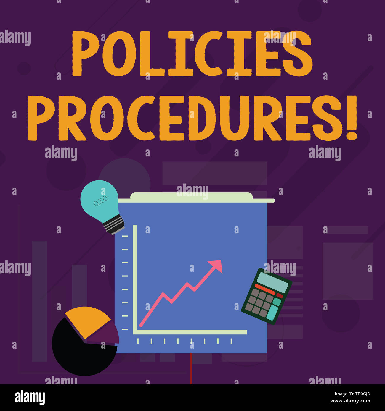 Word writing text Policies Procedures. Business photo showcasing ...