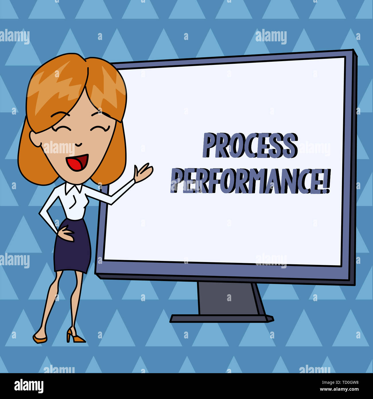 Text sign showing Process Perforanalysisce. Business photo showcasing ...