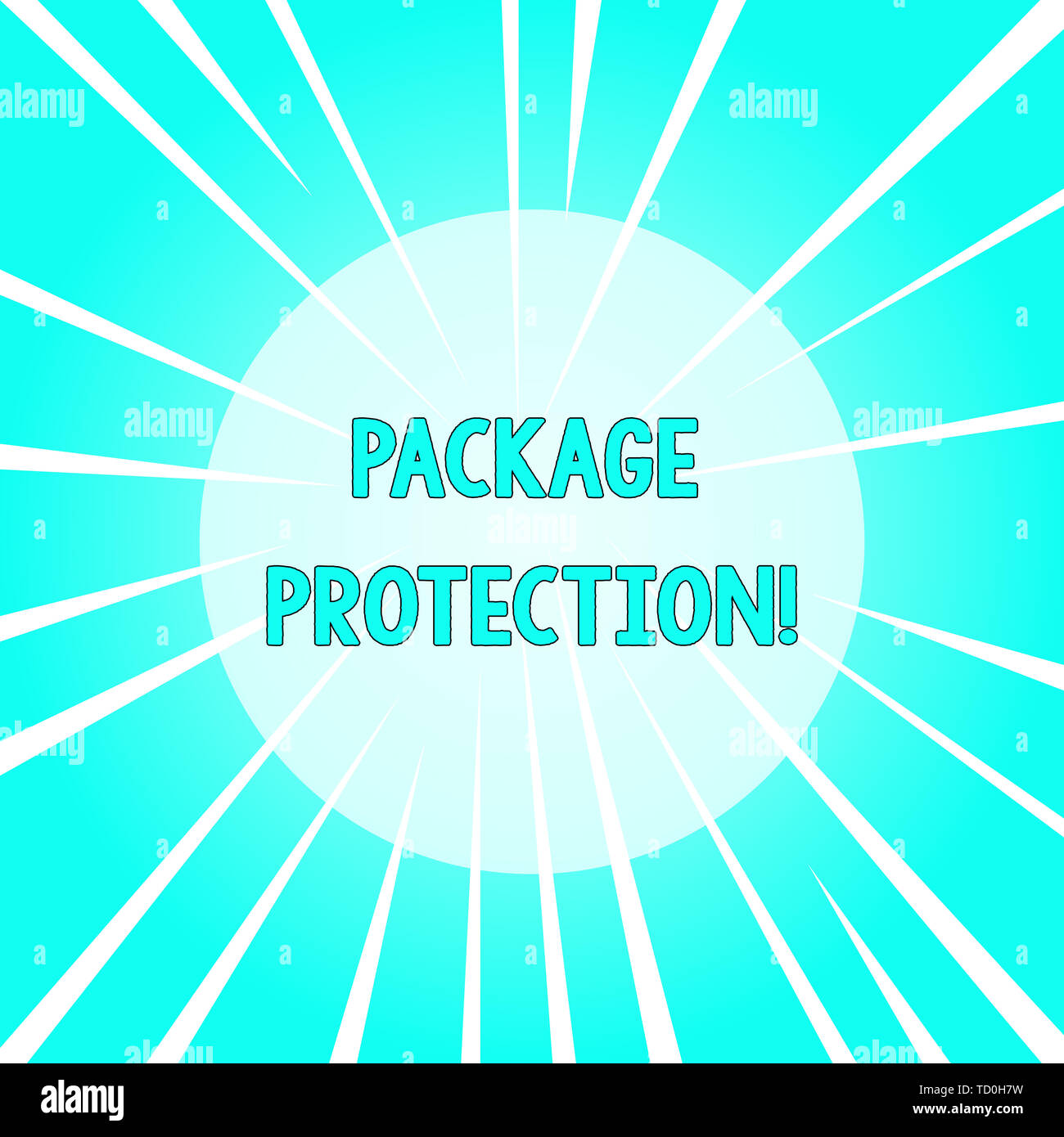 Text sign showing Package Protection. Business photo text Wrapping and ...