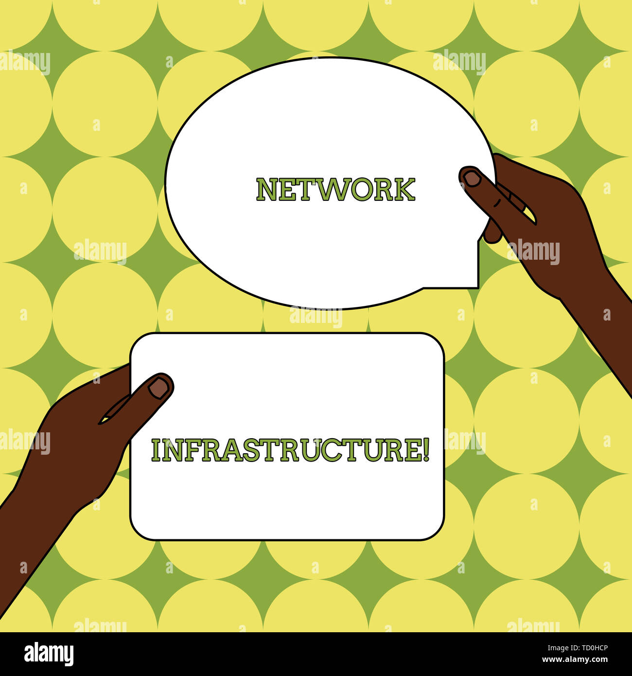 Text Sign Showing Network Infrastructure Business Photo Text Hardware And Software Resources In