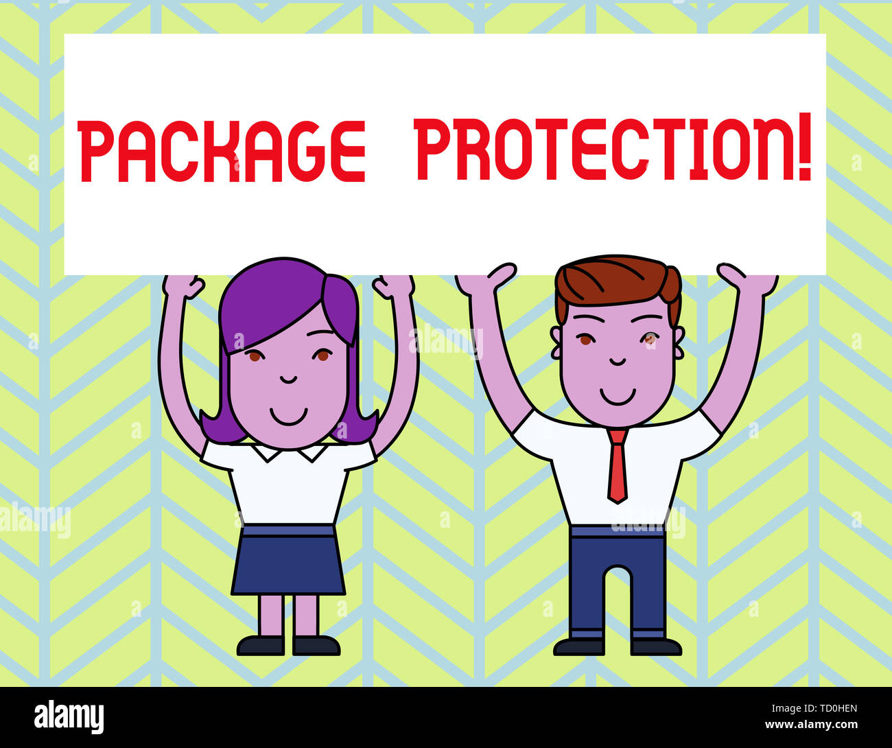 Writing note showing Package Protection. Business concept for Wrapping ...