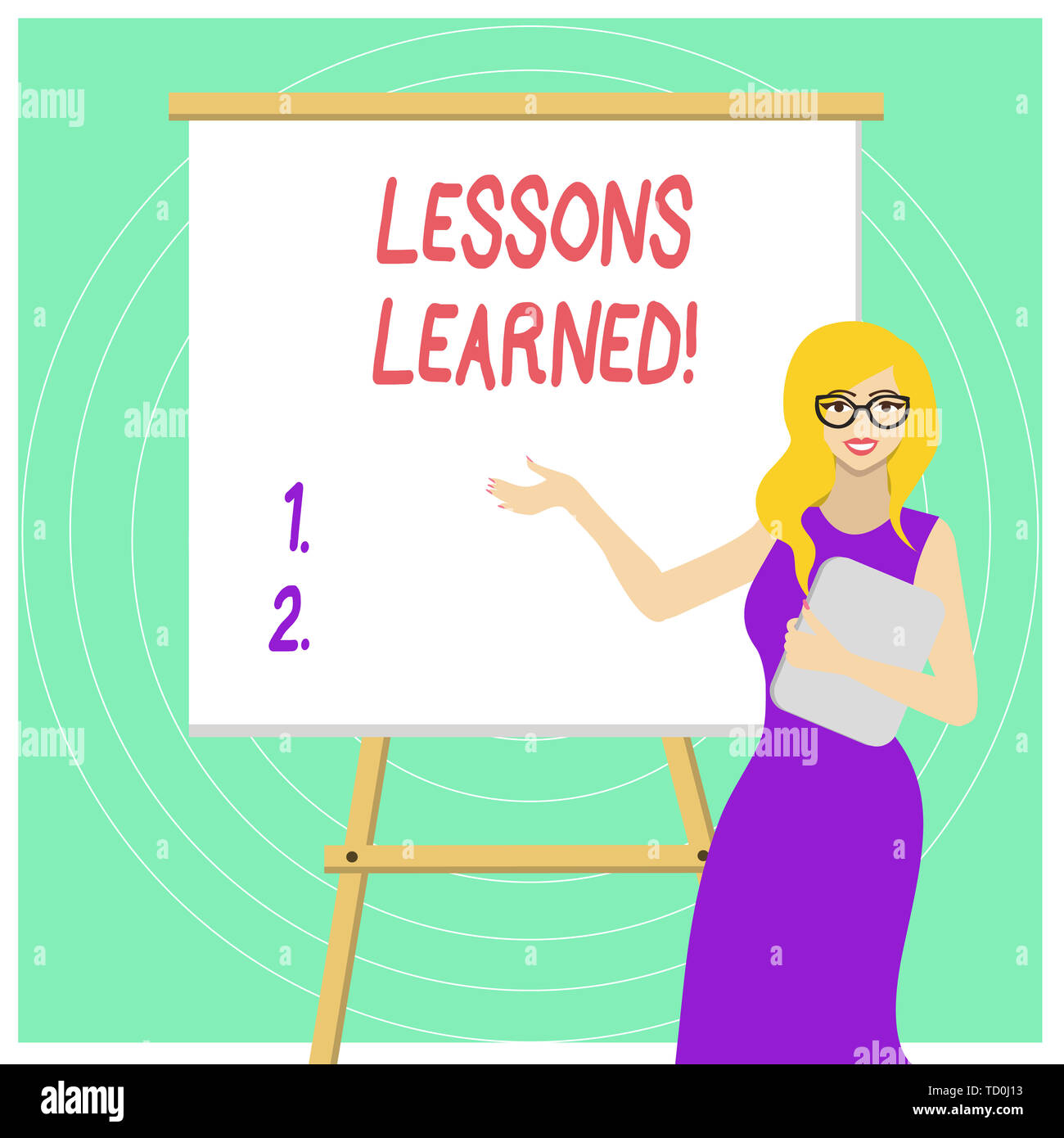 Handwriting text Lessons Learned. Conceptual photo experiences ...