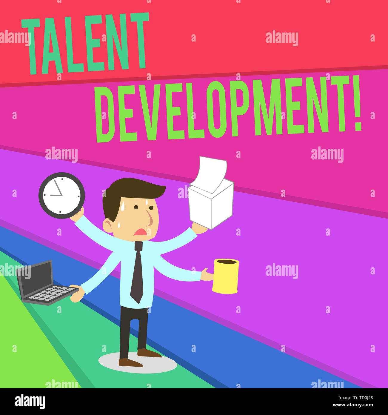 Handwriting text writing Talent Development. Conceptual photo Building ...