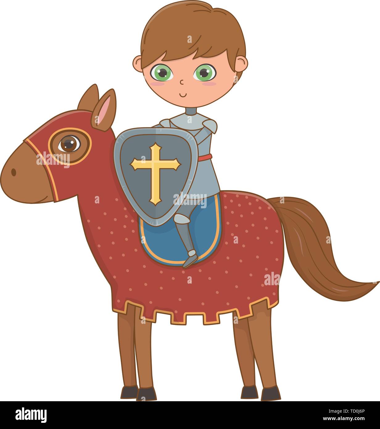 Medieval knight design, Man cartoon hero warrior armor history theme ...