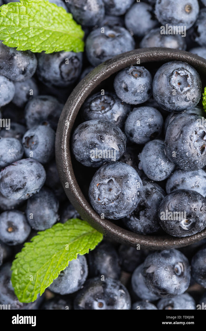 Blueberry creative photography Stock Photo - Alamy