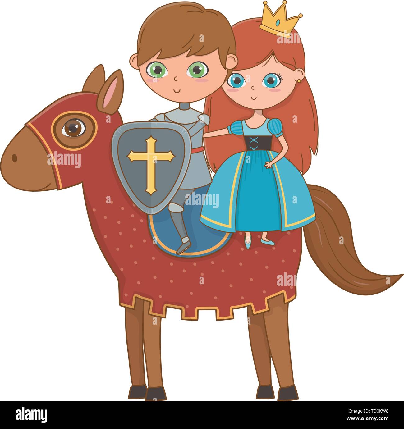 Princess and knight design, Fairytale history medieval fantasy kingdom ...