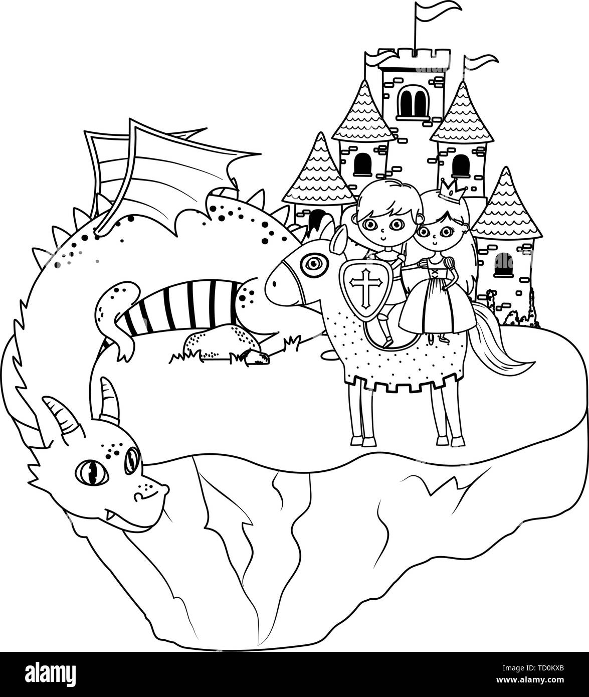 Period horse Stock Vector Images - Alamy