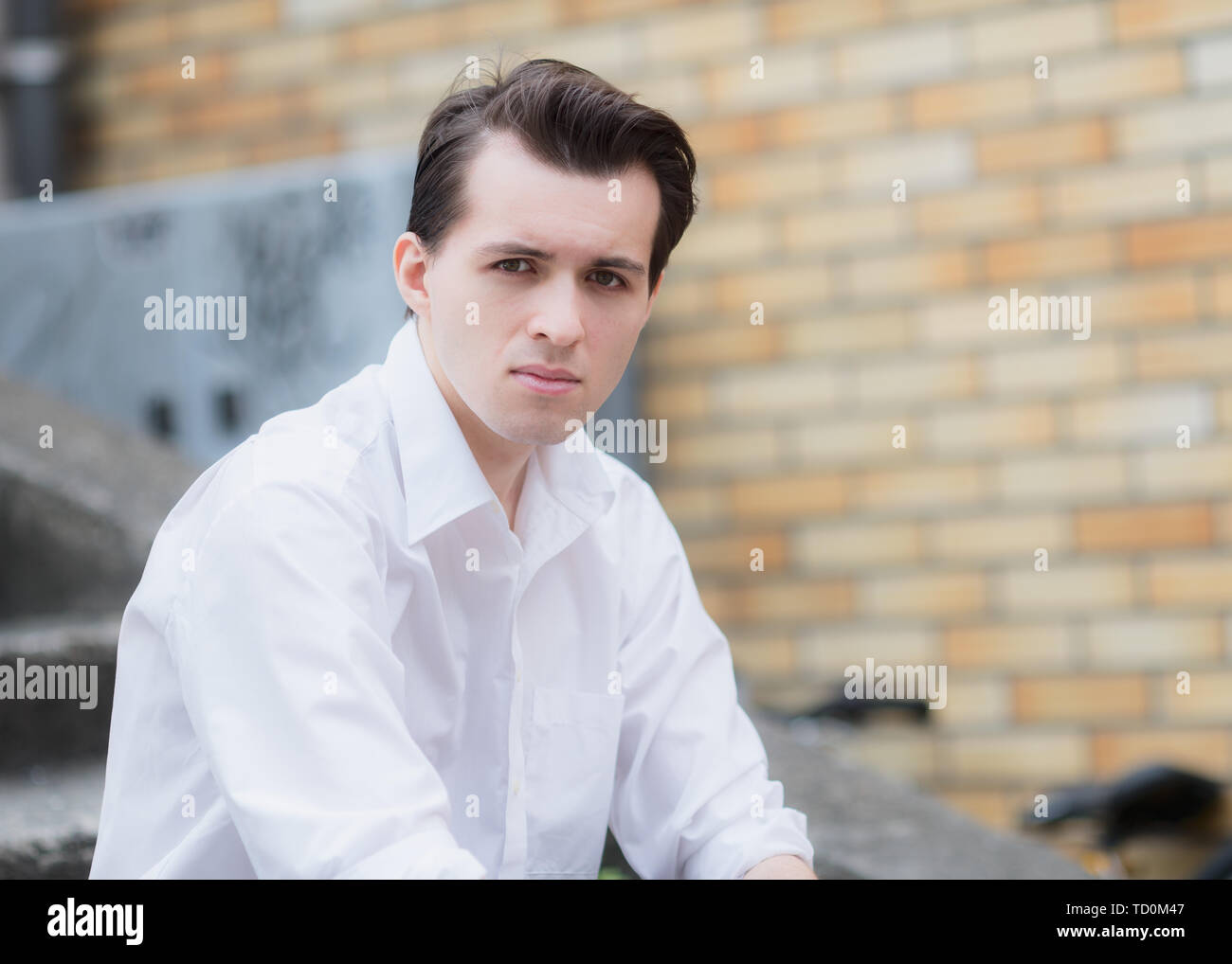 Stylish french man hi-res stock photography and images - Alamy