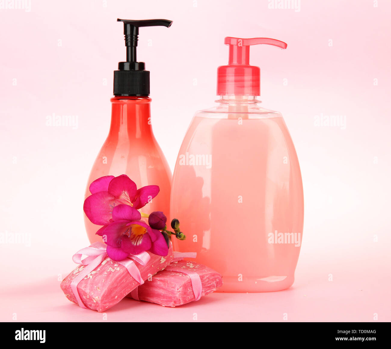 Pink soaps hi-res stock photography and images - Alamy