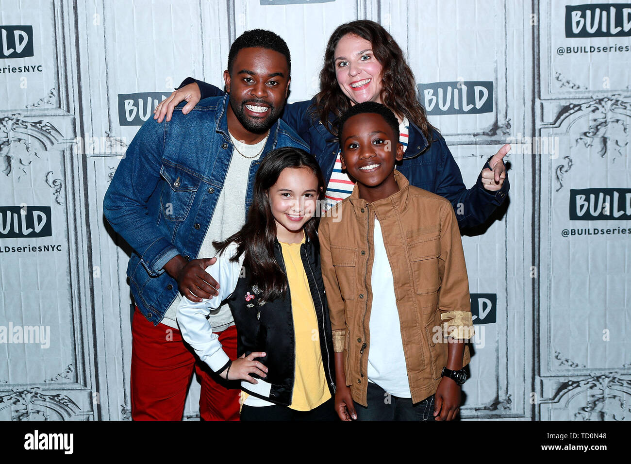 New York, USA. 10 June, 2019. Tobie Windham, Kaylin Hayman, Suzi ...