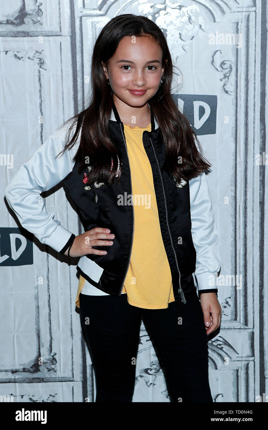 New York, USA. 10 June, 2019. Kaylin Hayman at the BUILD Speaker Series ...