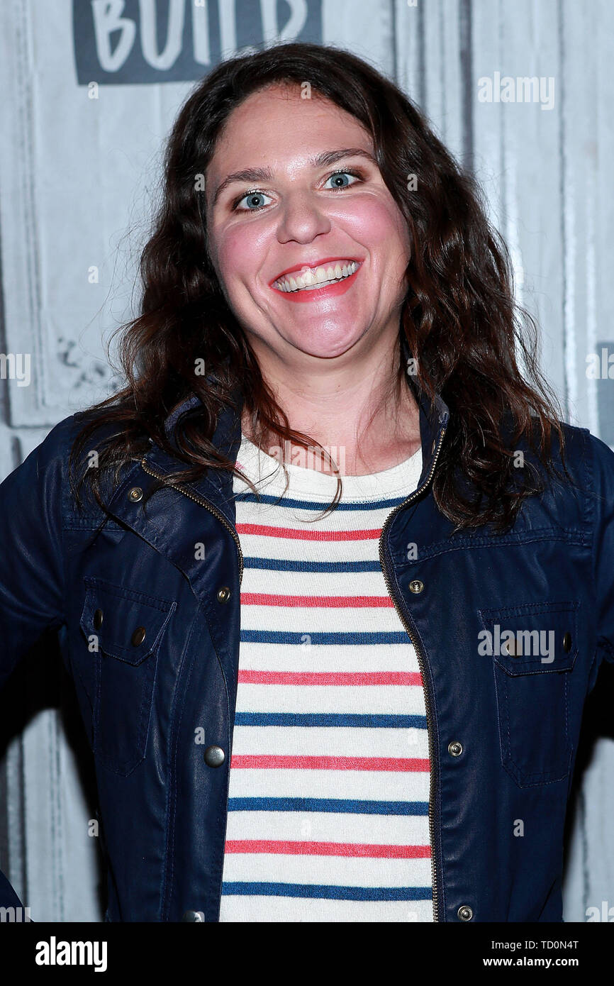 New York, USA. 10 June, 2019. Suzi Barrett at the BUILD Speaker Series ...