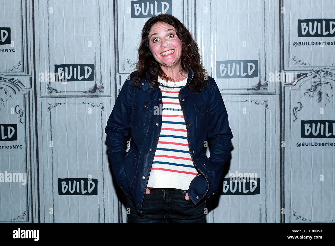 New York, USA. 10 June, 2019. Suzi Barrett at the BUILD Speaker Series ...