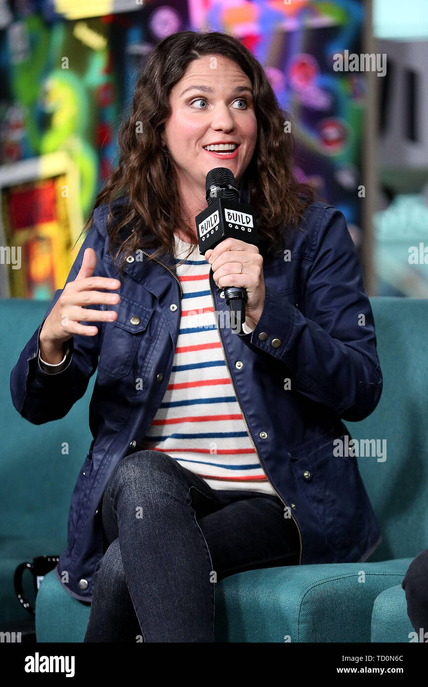 New York, USA. 10 June, 2019. Suzi Barrett at the BUILD Speaker Series ...