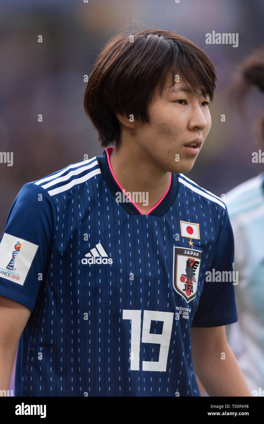 Paris, France. 10th June, 2019. Jun Endo (Japan) during the FIFA Women ...