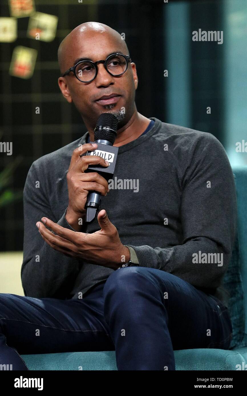 Tim Story inside for AOL Build Series Celebrity Candids - MON, AOL ...