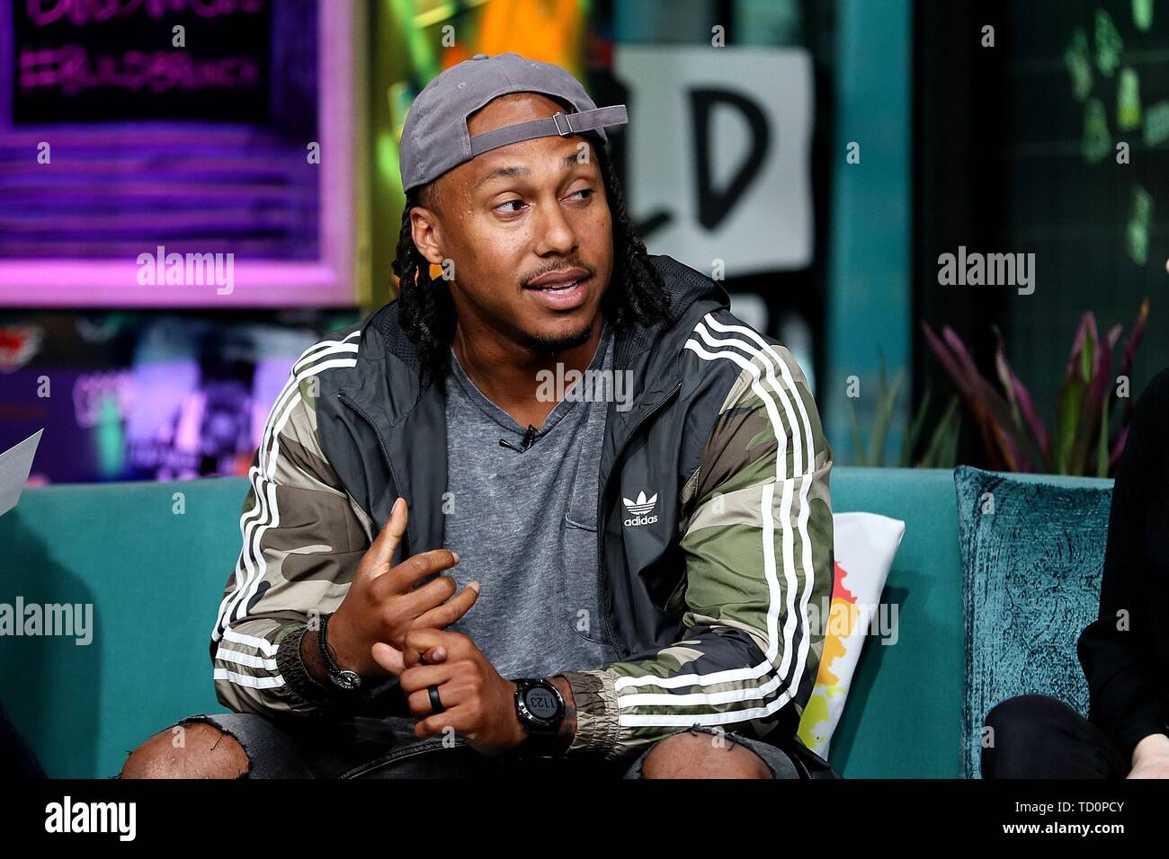 New York, NY, USA. 10th June, 2019. Trent Shelton inside for AOL Build ...