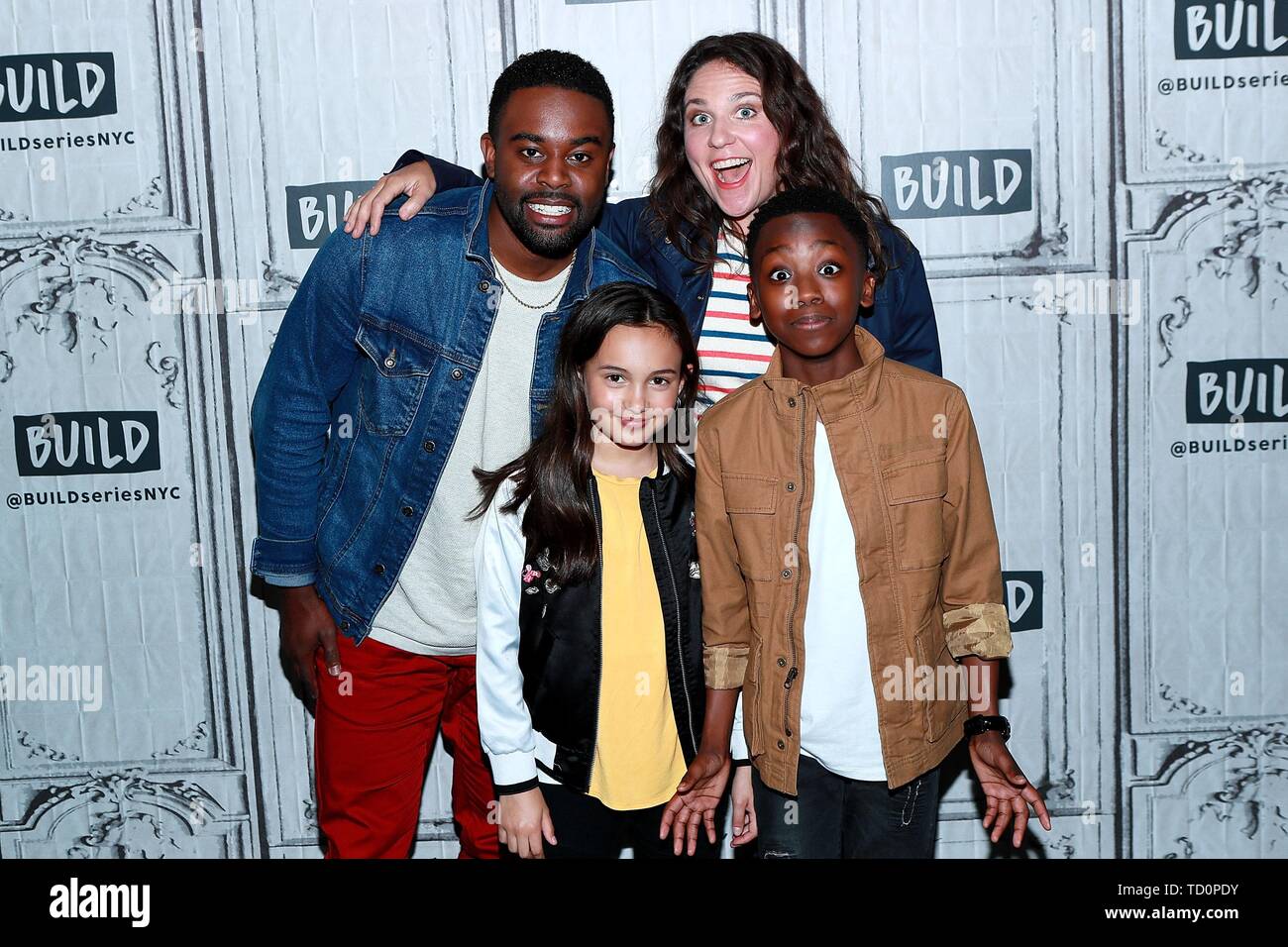 New York, NY, USA. 10th June, 2019. Tobie Windham, Kaylin Hayman, Suzi ...