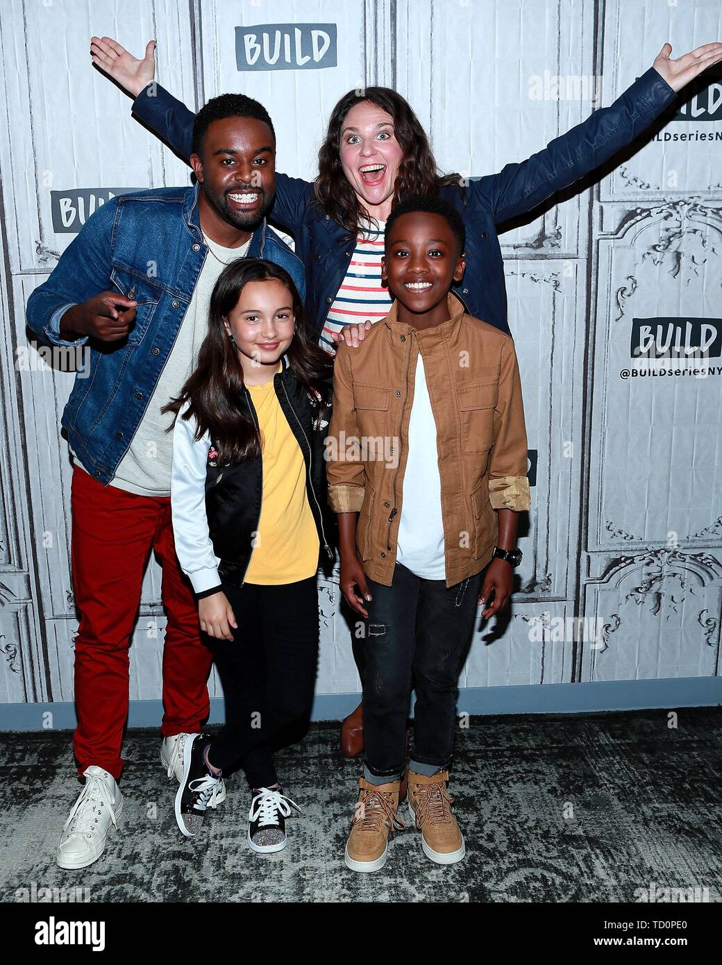New York, NY, USA. 10th June, 2019. Tobie Windham, Kaylin Hayman, Suzi ...
