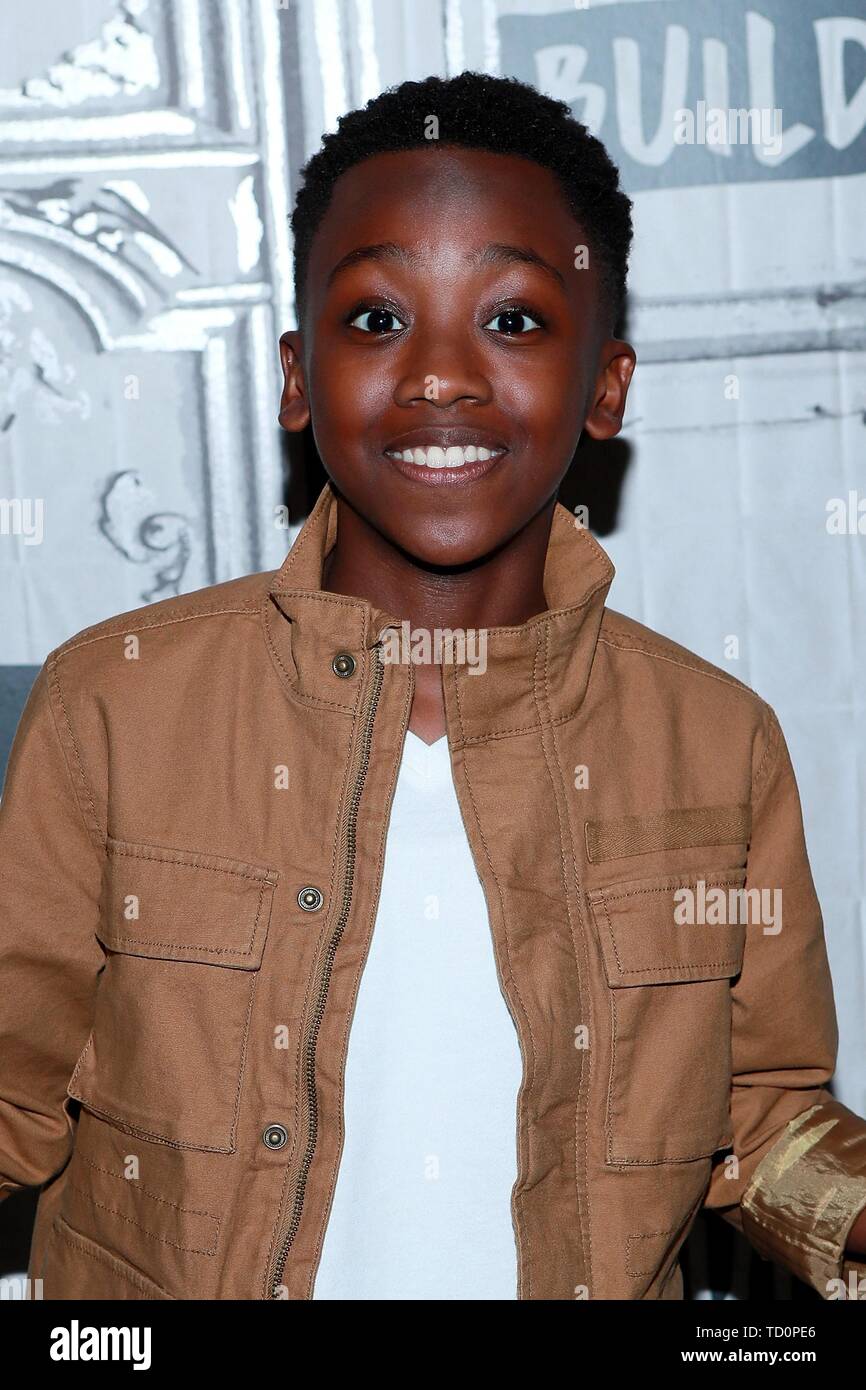 New York, NY, USA. 10th June, 2019. Ramon Reed inside for AOL Build ...