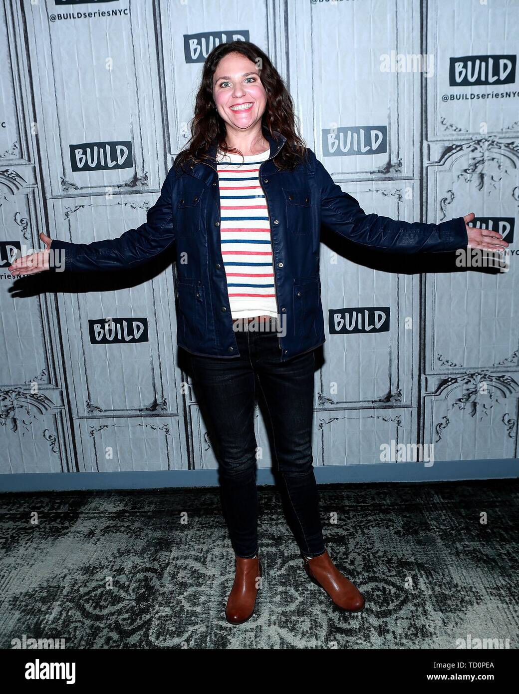 New York, NY, USA. 10th June, 2019. Suzi Barrett inside for AOL Build ...