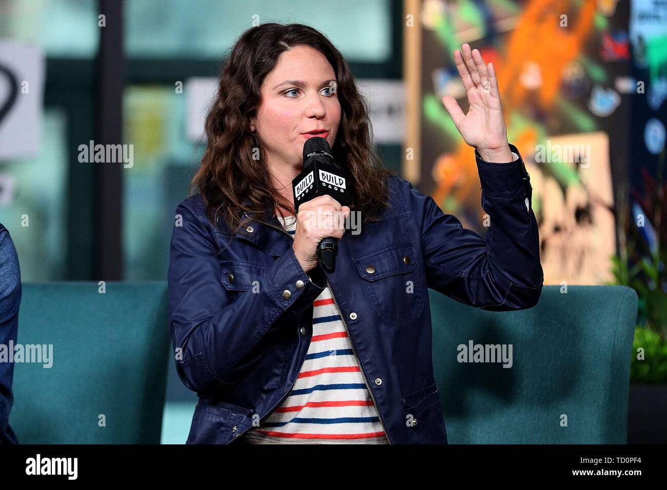 New York, NY, USA. 10th June, 2019. Suzi Barrett inside for AOL Build ...