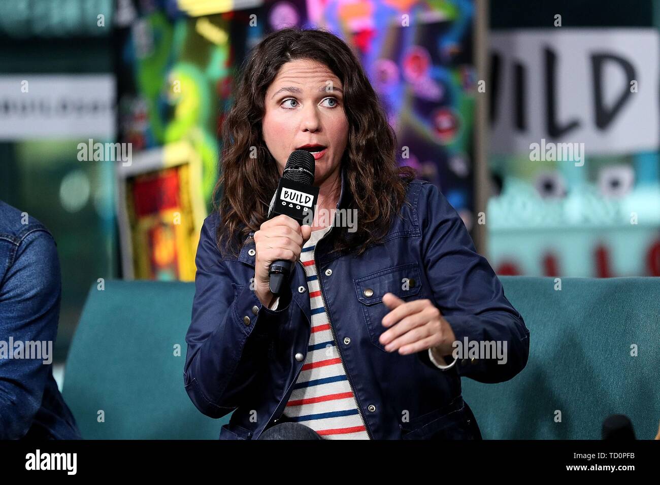 New York, NY, USA. 10th June, 2019. Suzi Barrett inside for AOL Build ...