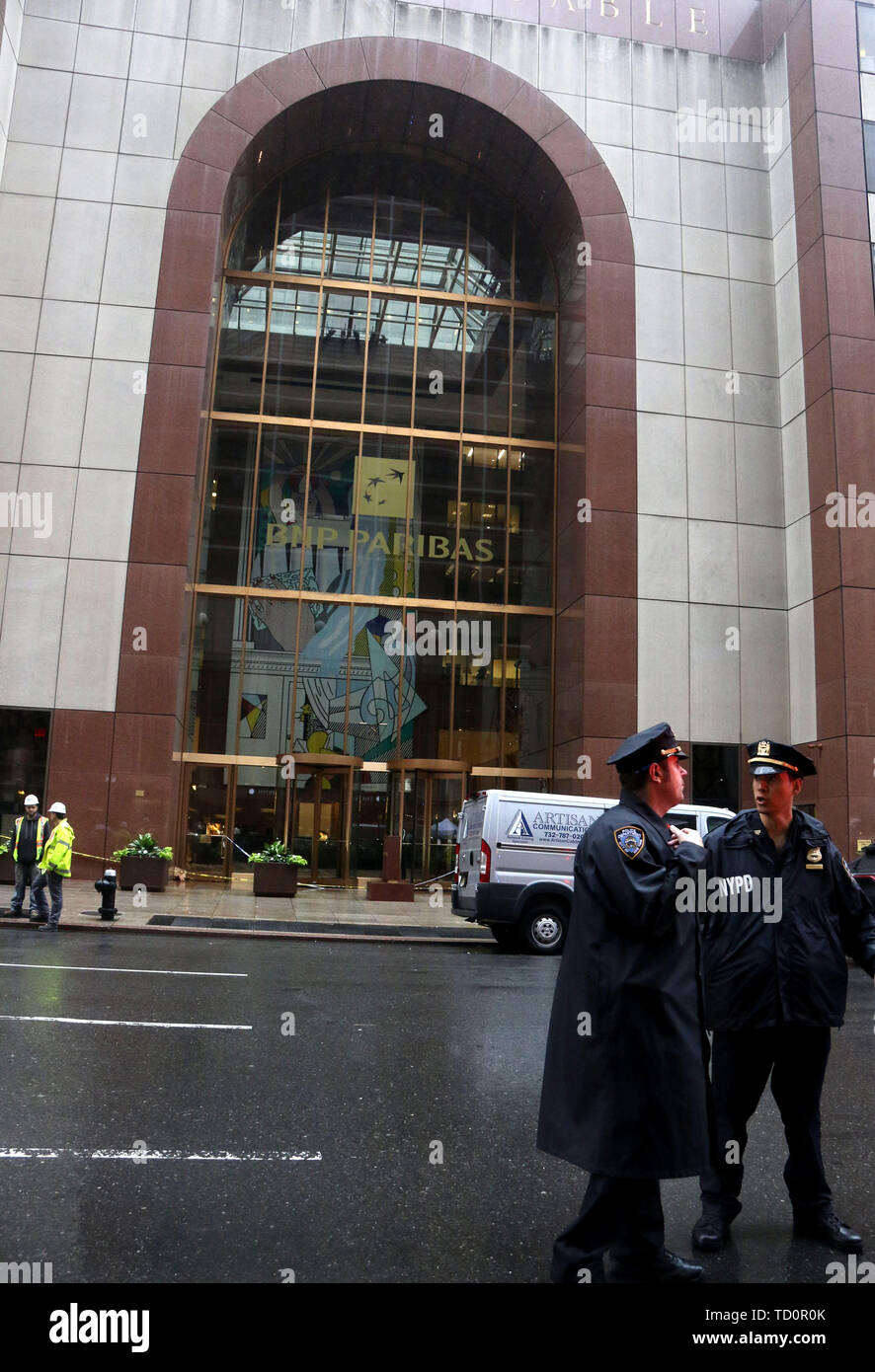 New York City, New York, USA. 10th June, 2019. Police and fire ...