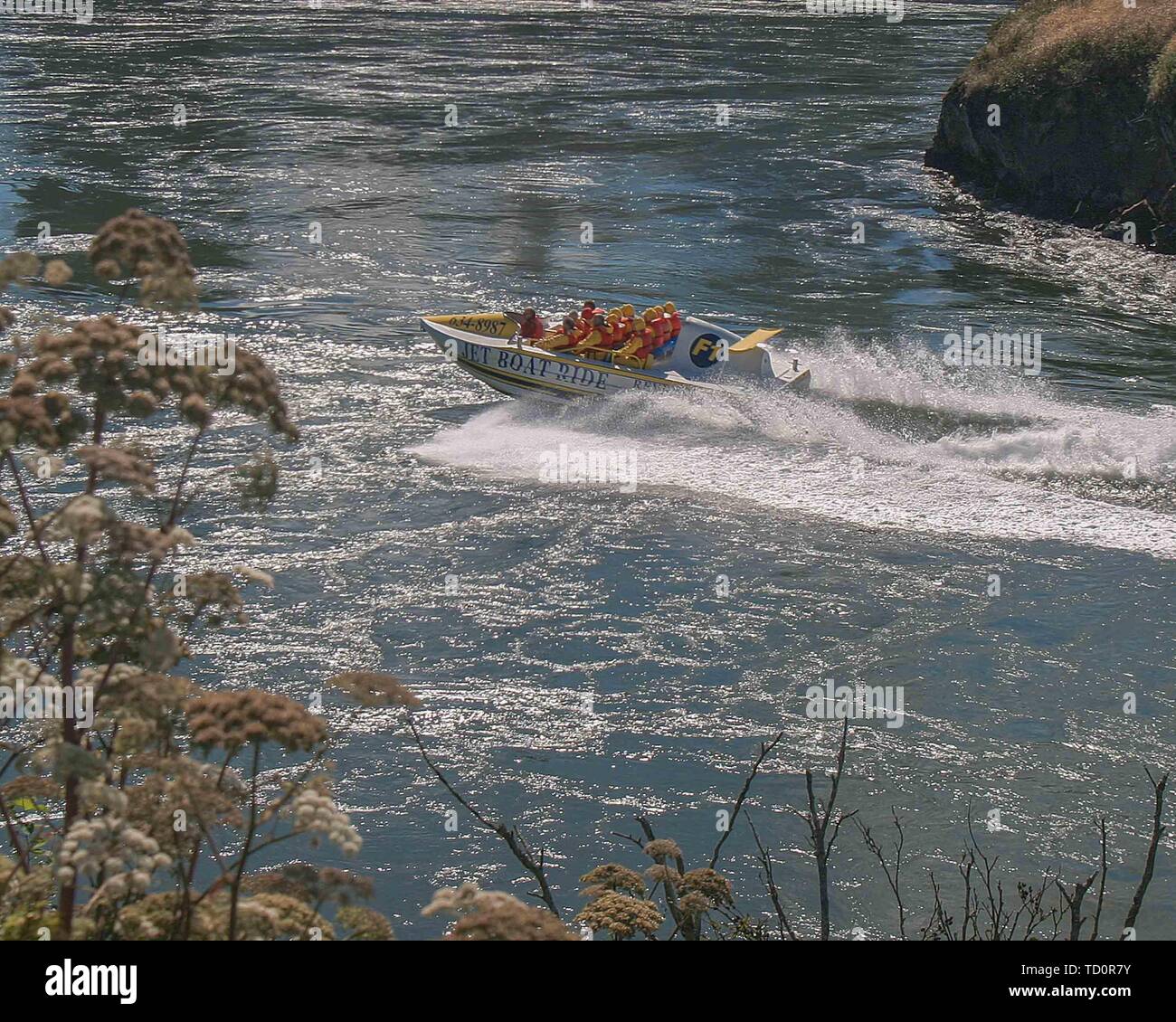 Jet boat st john river hi-res stock photography and images - Alamy