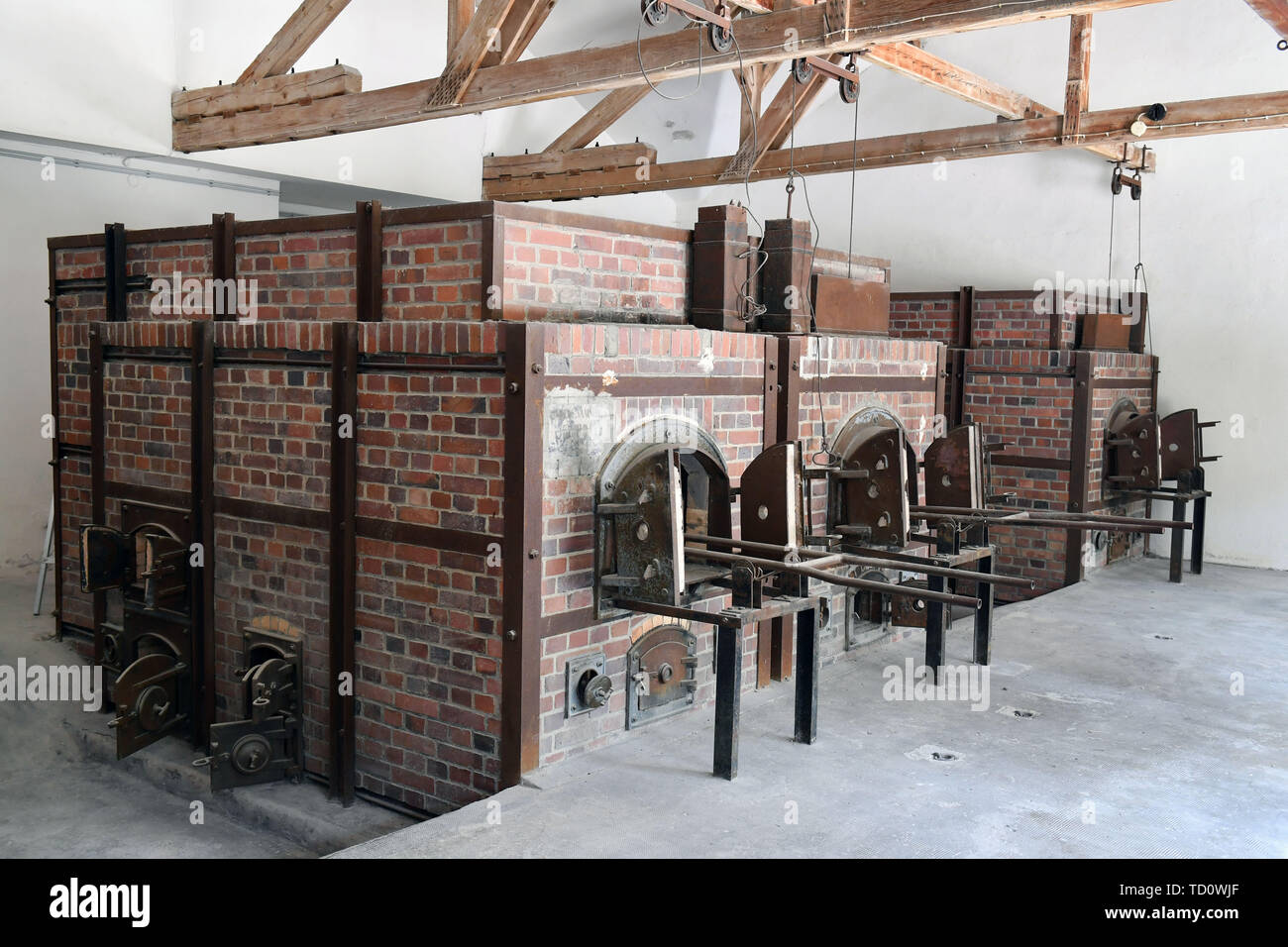 Crematorium kz dachau nazi hi-res stock photography and images - Alamy