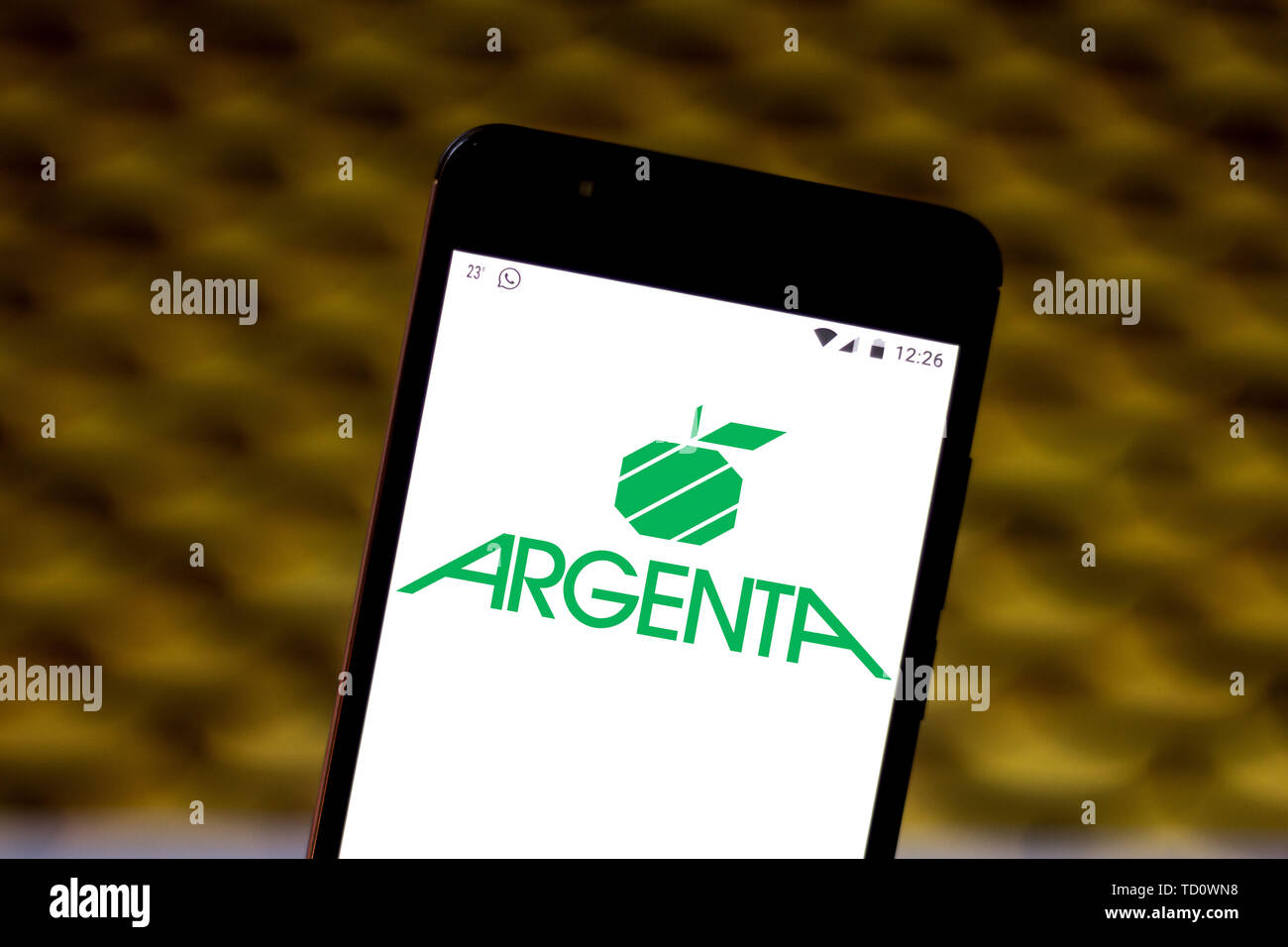 Argenta logo hi-res stock photography and images - Alamy