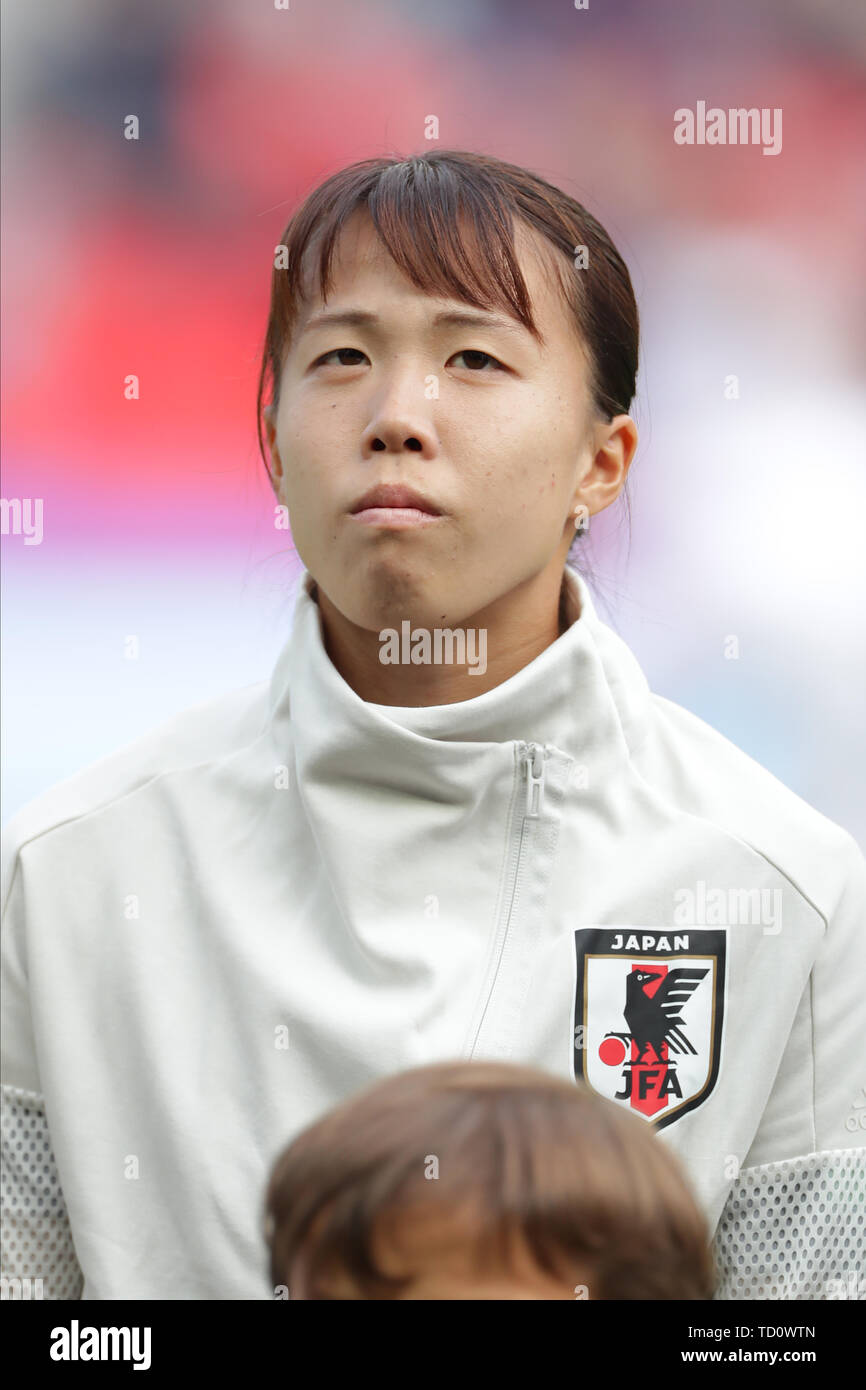 Paris, France. 10th June, 2019. Hina Sugita (Japan) Football/Soccer ...
