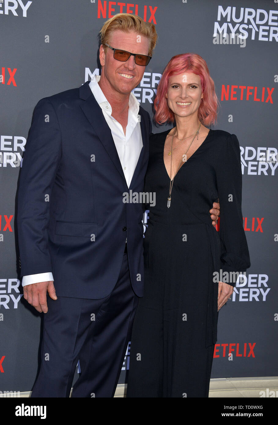 Los Angeles, USA. 10th June, 2019. Jake Busey and wife arrives at the ...