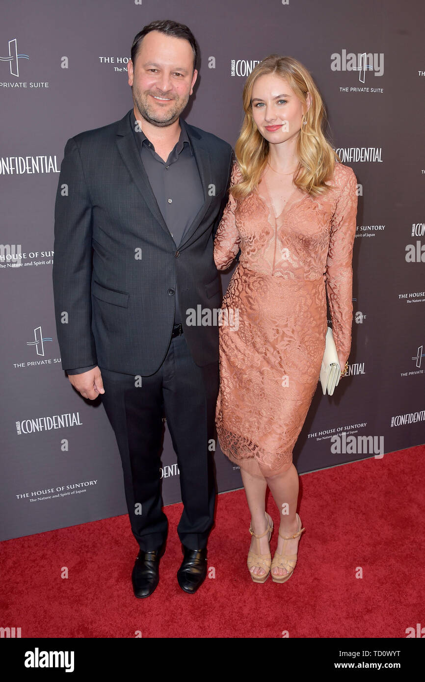 Los Anlgeles, USA. 09th June, 2019. Dan Fogelman with wife Caitlin ...