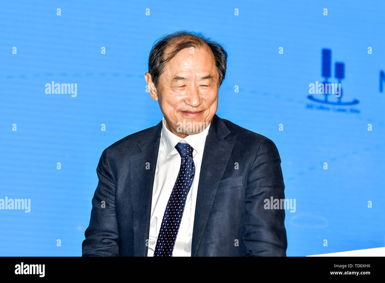 London, UK. 11th June, 2019. Speaker Dr Sangchul Lee, of Huawei Cloud ...