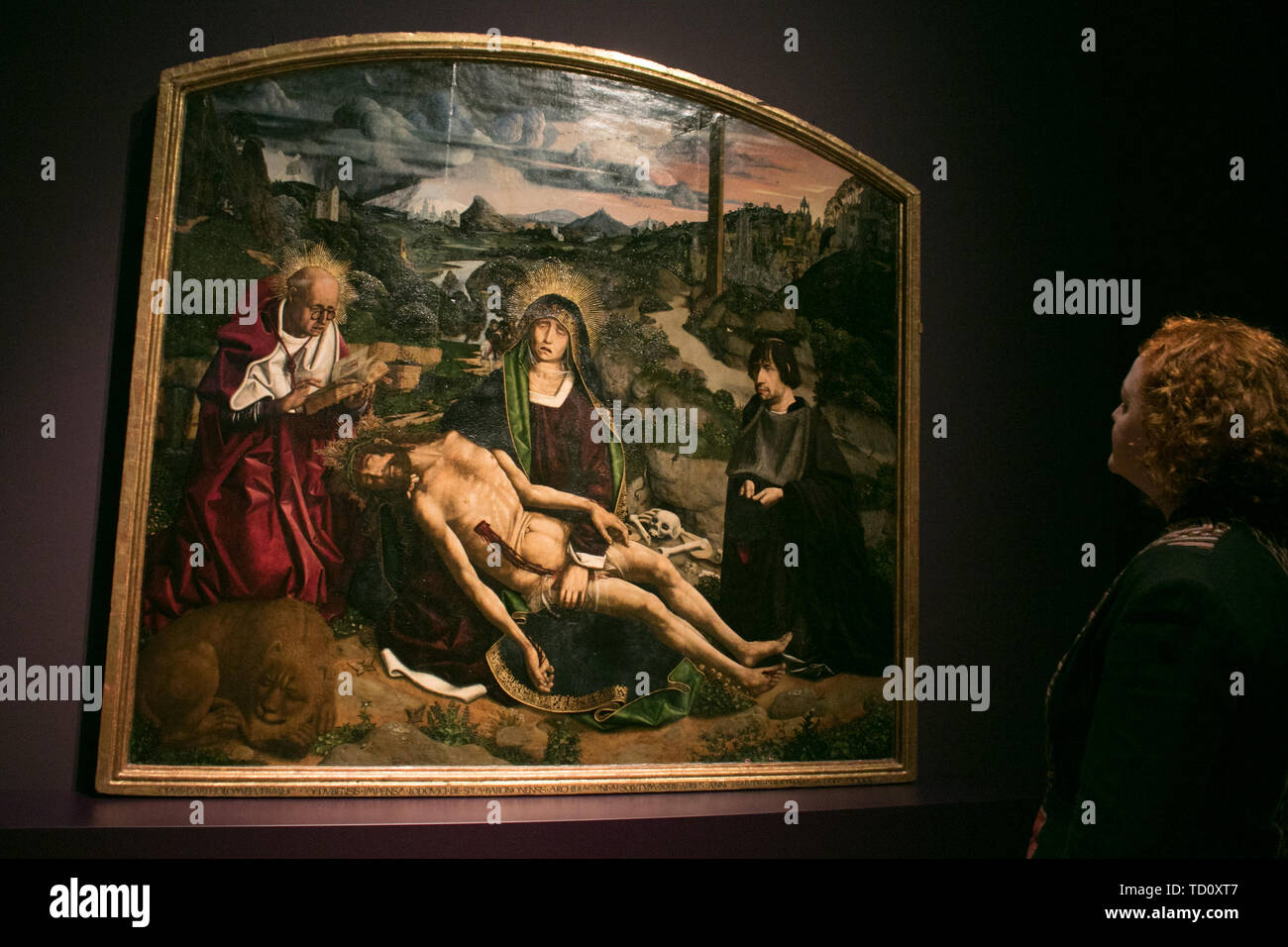 London UK. 11th June 2019. Image: Despla Pietá 1490 probably 1470-75 ...