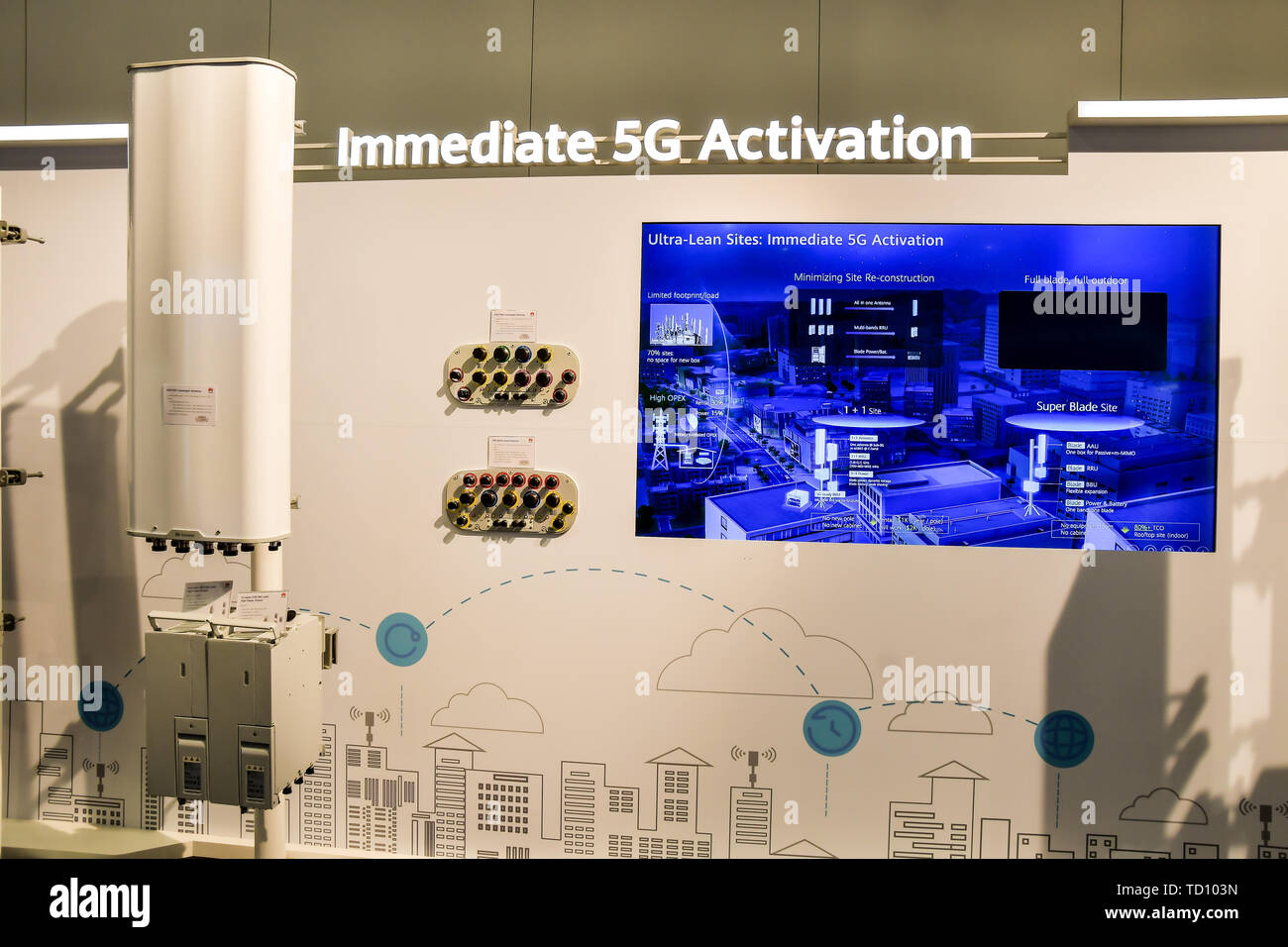 Tri band 2t4r rru hi-res stock photography and images - Alamy