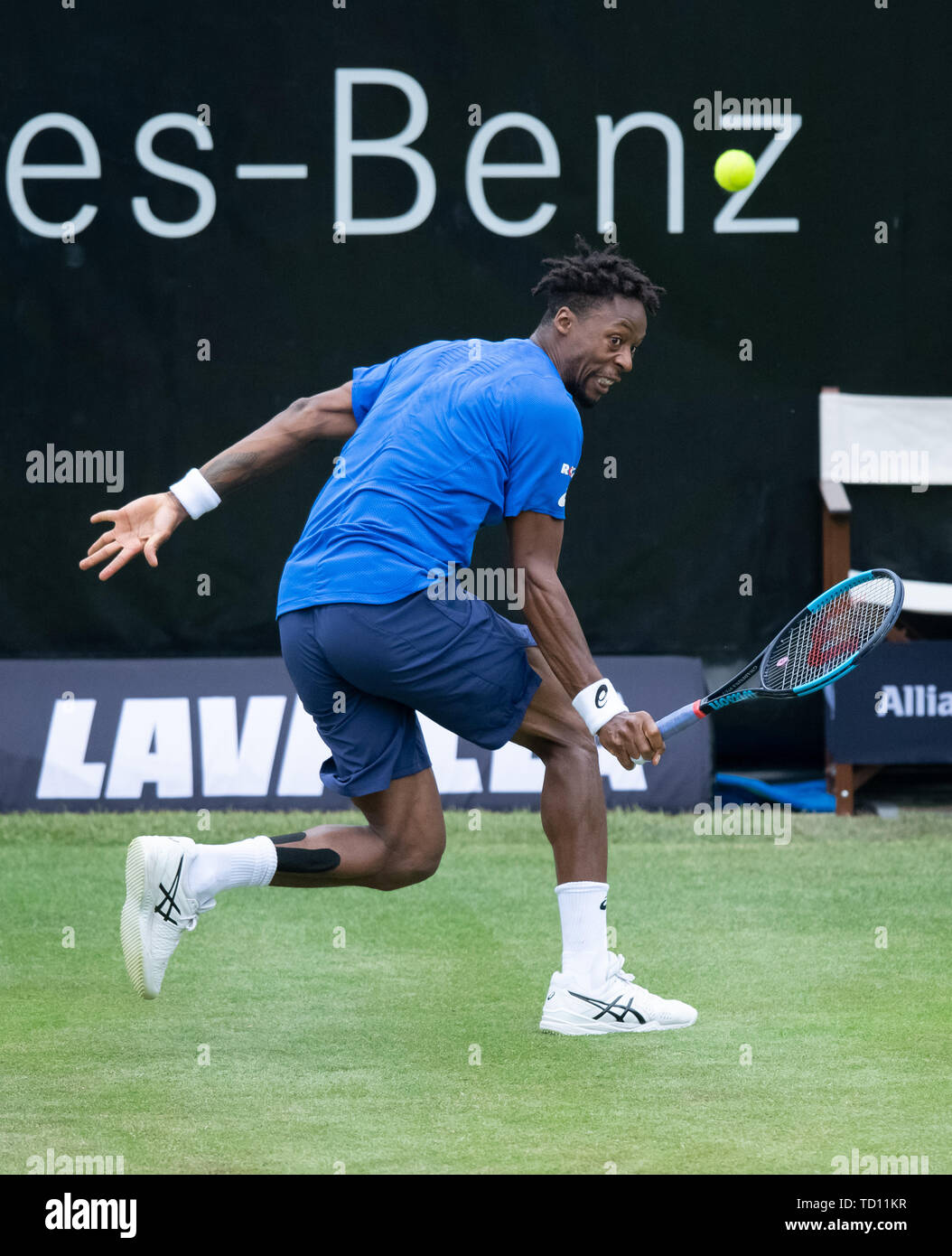 Stuttgart, Germany. 11th June, 2019. Tennis: ATP-Tour - Stuttgart, single, men, 1st round ...