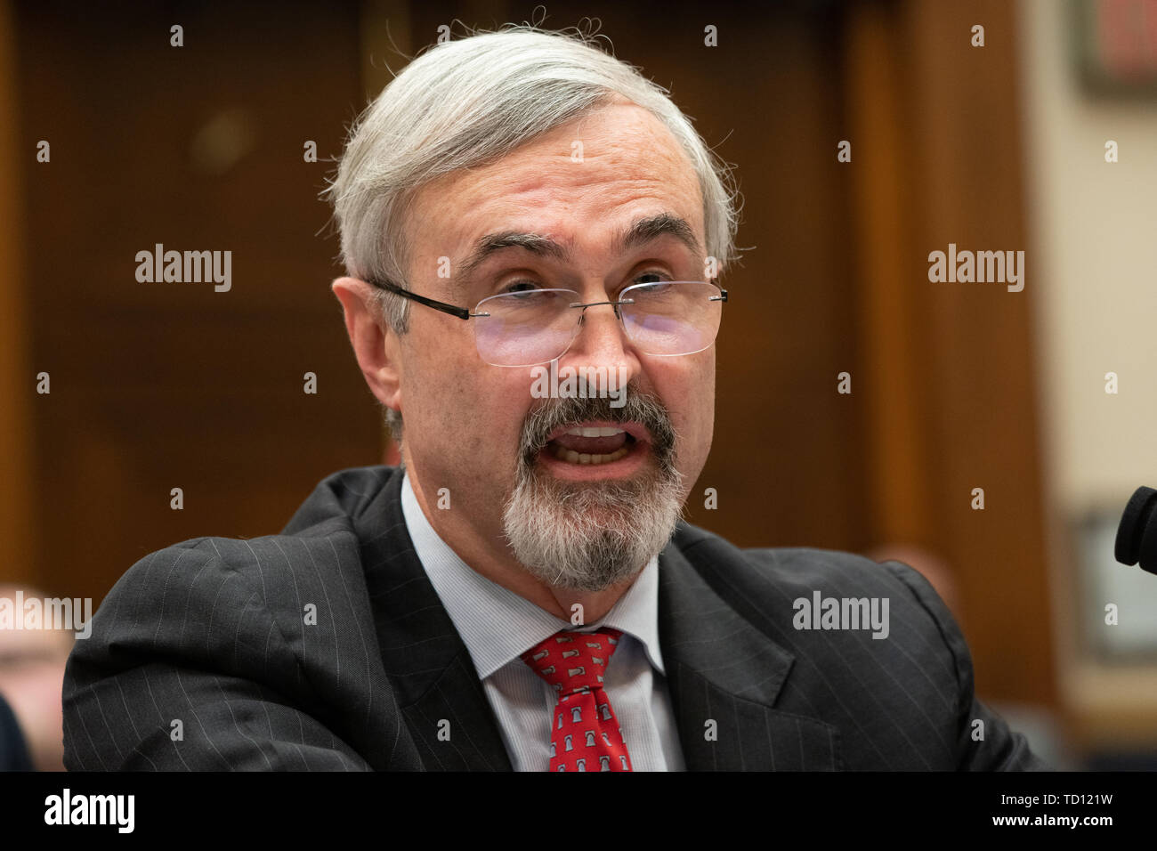 Washington DC, USA. 10th June, 2019. Heritage Foundation legal fellow ...
