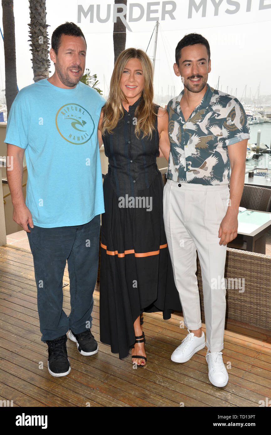 Los Angeles, USA. 11th June, 2019. Adam Sandler, Jennifer Aniston ...