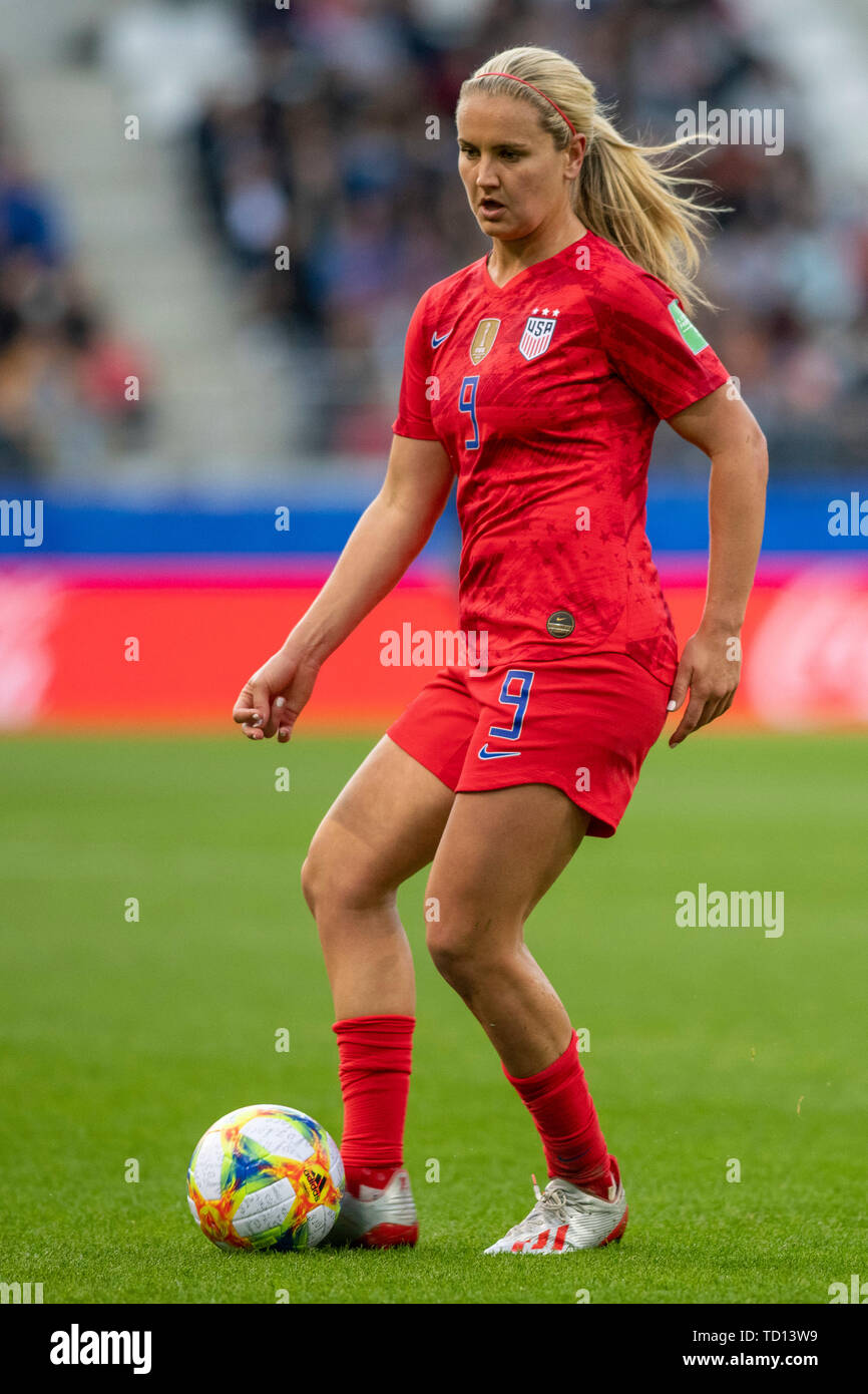 Reims, France. 11th June, 2019. Sam Mewis of the United States during a ...