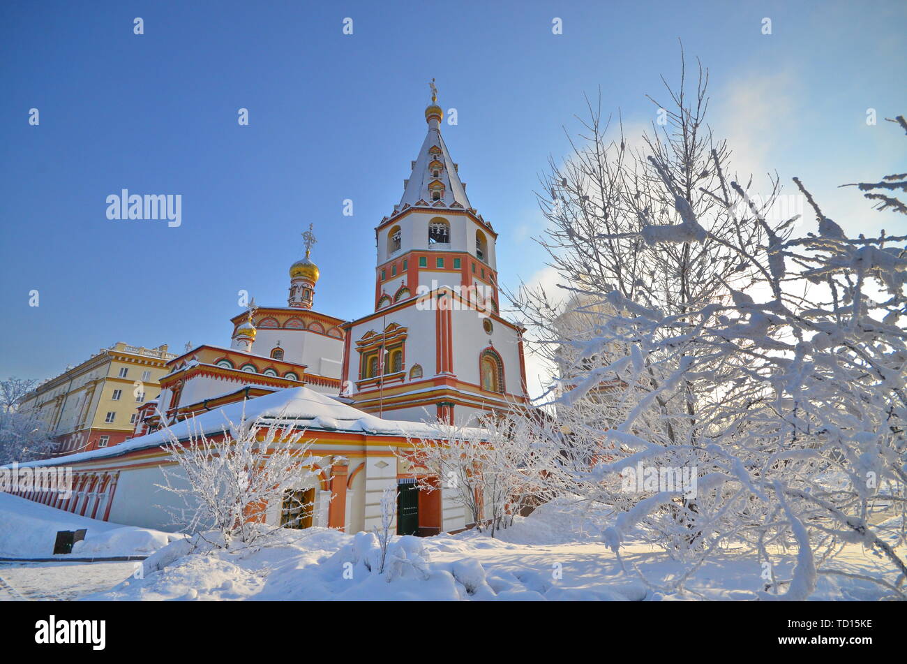 Orthodox churches irkutsk hi-res stock photography and images - Alamy