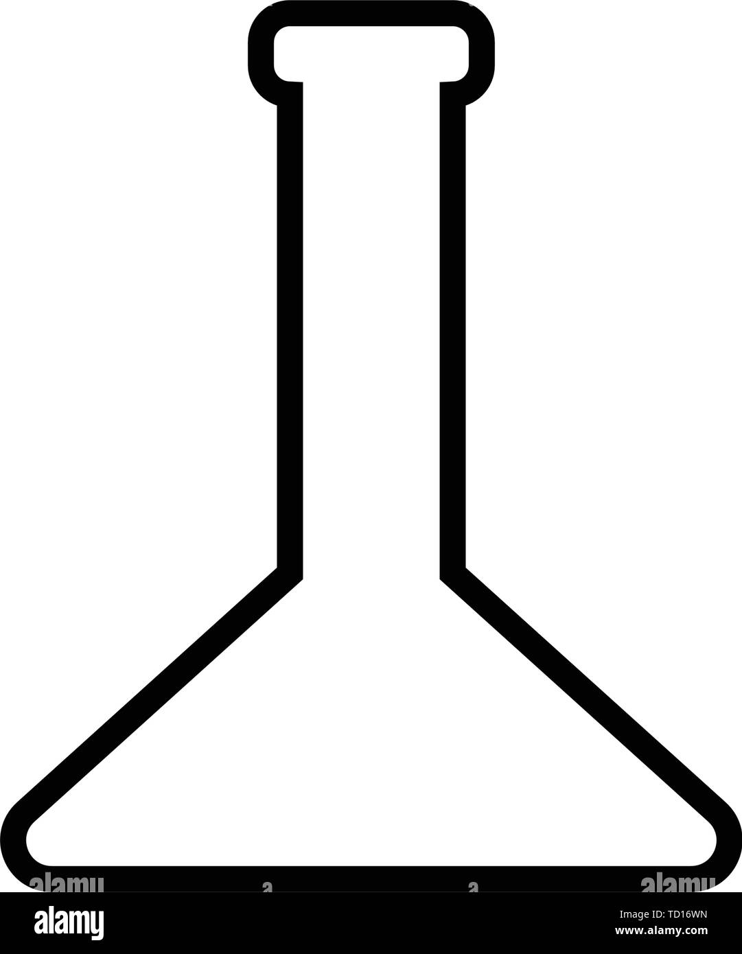 Conical Beaker Stock Vector Images - Alamy