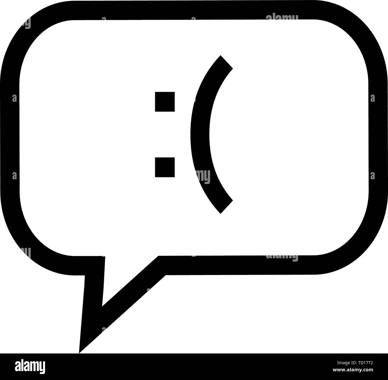 Feedback emoticon Black and White Stock Photos & Images - Alamy