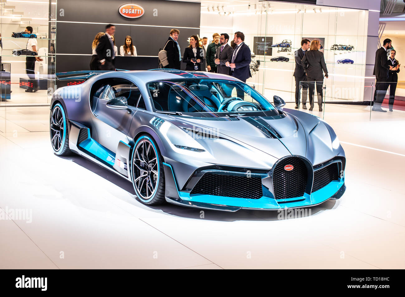 Geneva, Switzerland, March 05, 2019: Bugatti Divo at Geneva ...