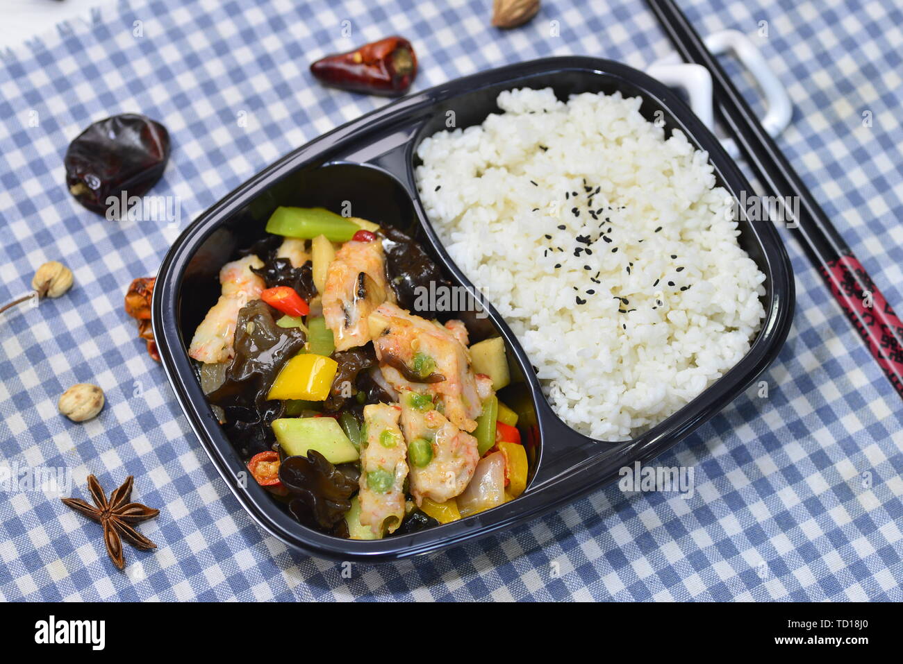 Airplane food, high-speed rail food, fast food, high-end boxed lunch ...