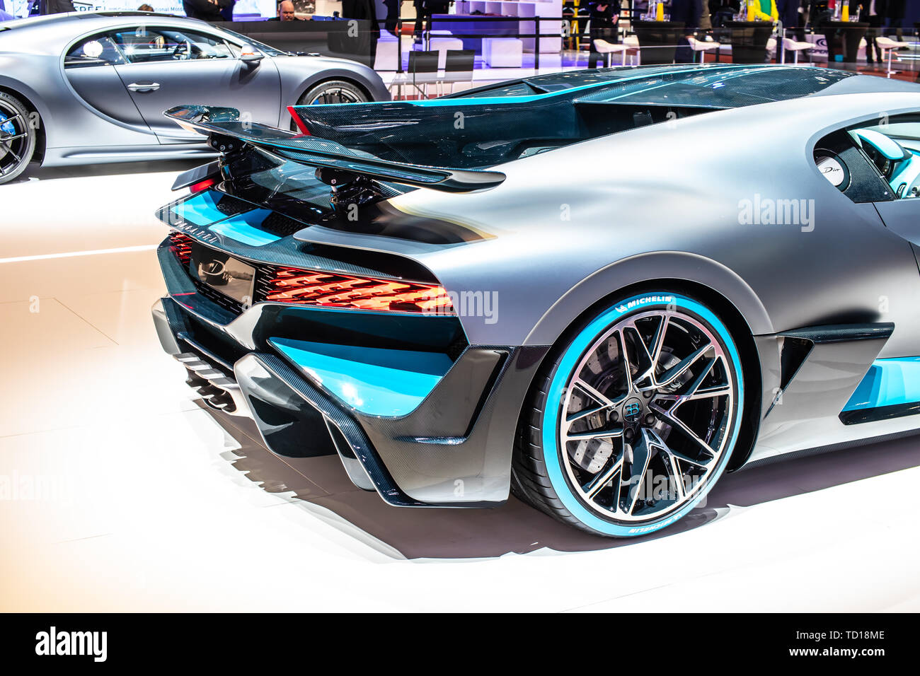 Geneva, Switzerland, March 05, 2019: Bugatti Divo at Geneva ...