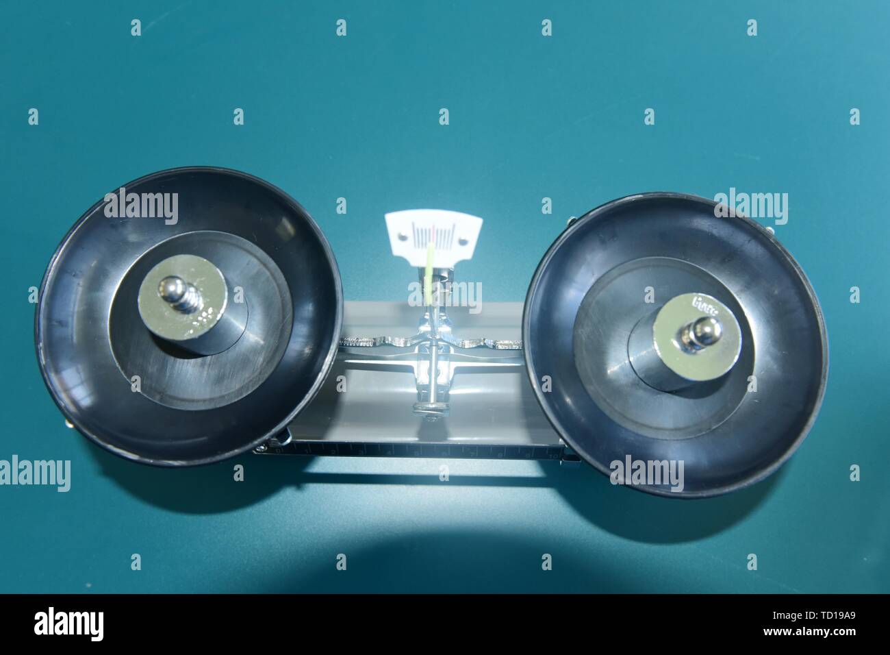 Balance teaching material Stock Photo - Alamy