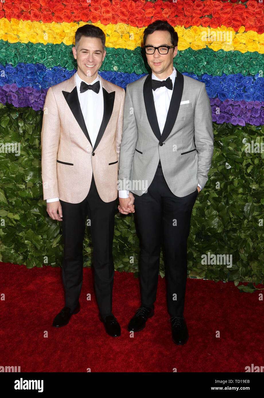 Actor jim parsons and todd spiewak hi-res stock photography and images ...