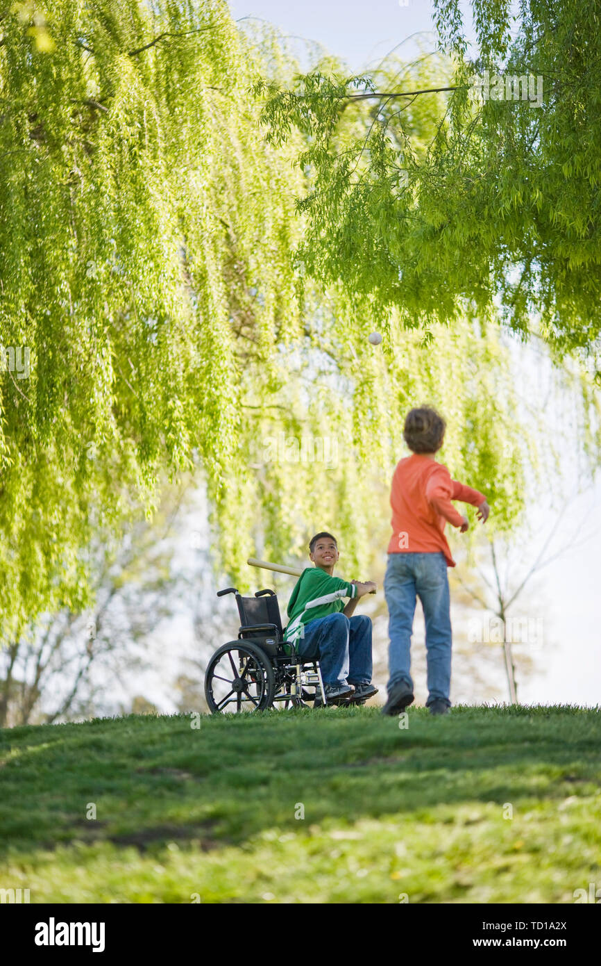Boy In Wheelchair High Resolution Stock Photography and Images - Alamy